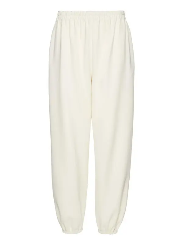 Magda Butrym Wide Leg Jersey Pants - Ivory