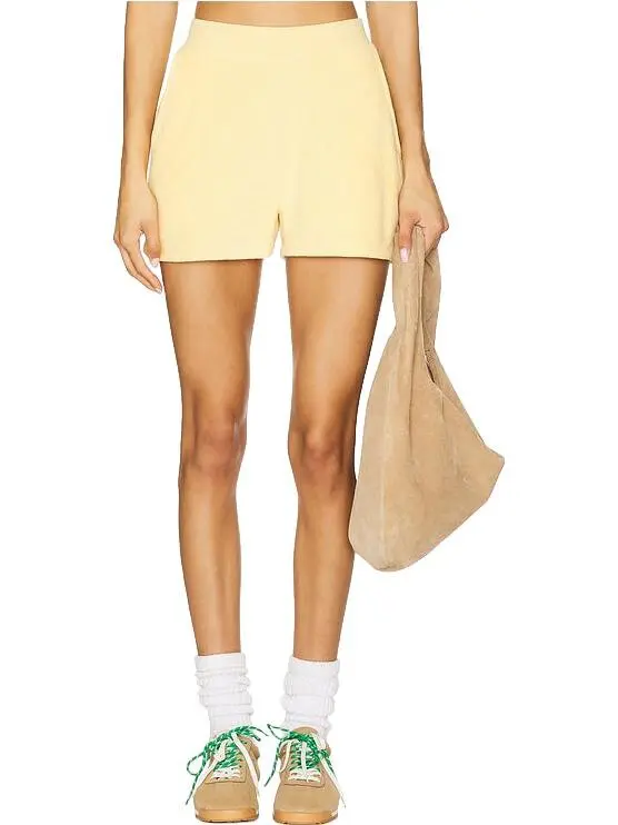 Kule Terry Venus Sweatshorts - Butter