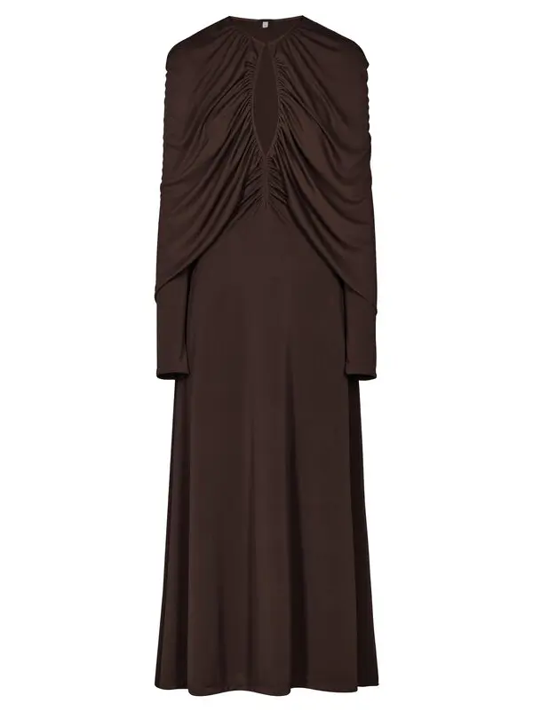Johanna Ortiz Silent Solstice Maxi Dress - Brown