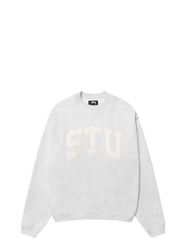 StÜssy Relaxed Crewneck Sweatshirt - Ash Heather