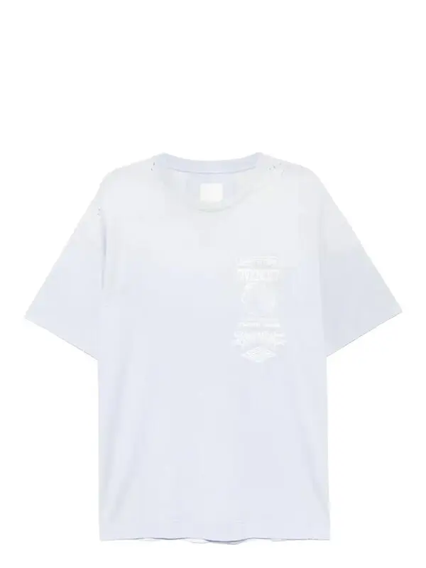Givenchy Logo-print T-shirt - Blue
