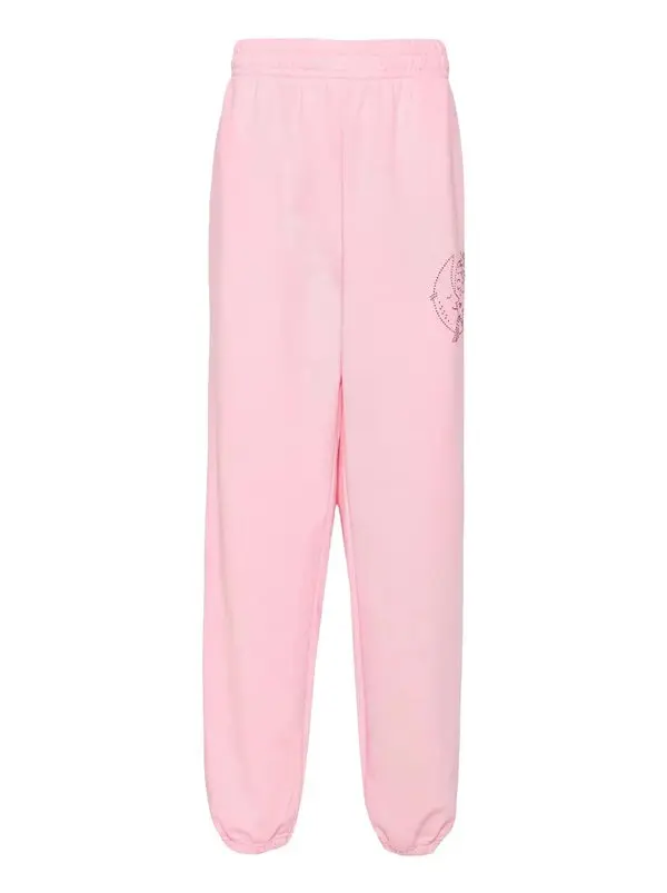 SKY HIGH FARM WORKWEAR Bedazzled Track Pants - Pink