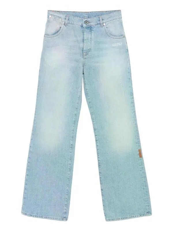 Off-White Wide-leg Jeans - Blue
