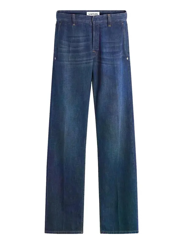LANVIN Straight-leg Jeans - Blue