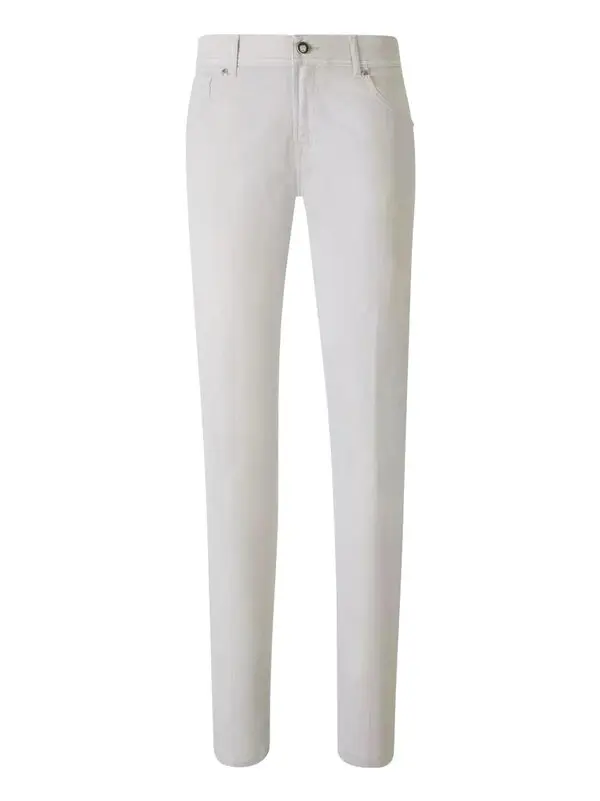 Marco Pescarolo Slim-fit Jeans - White