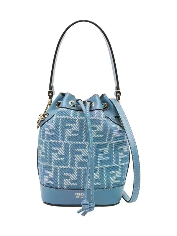 Fendi Mon Tresor Bucket Bag - Blue