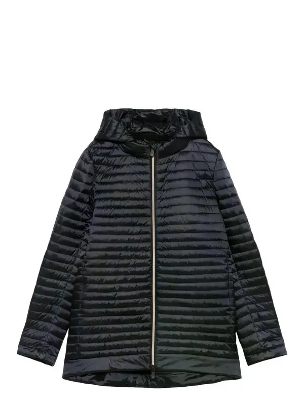 SAVE THE DUCK Quilted Hooded Jacket - Black