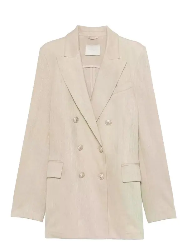 CIRCOLO 1901 Double-breasted Blazer - Neutrals