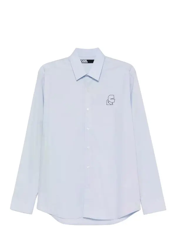 Karl Lagerfeld Ikonik Karl Shirt - Blue