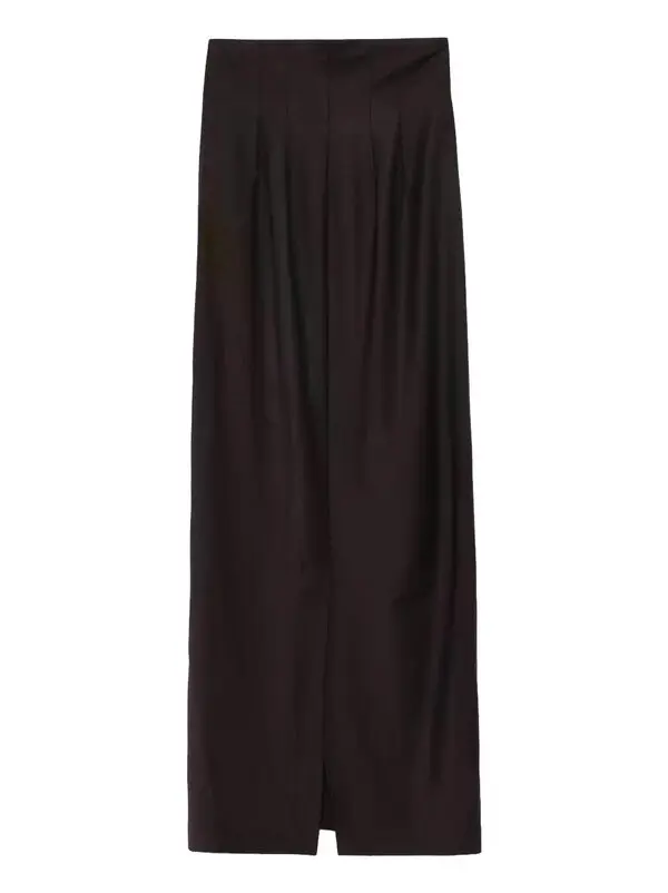 Remain Birger Christensen High-waisted Maxi Skirt - Brown