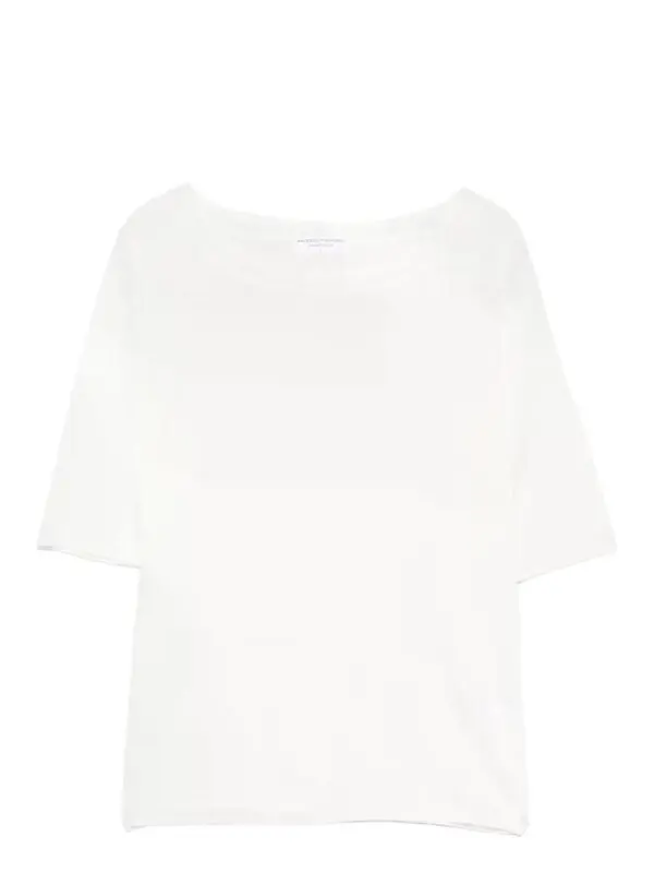 Majestic Filatures Linen Top - White