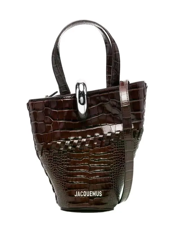 Jacquemus Bambola Tote - Brown