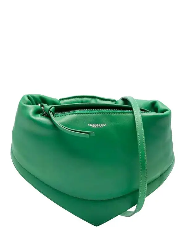 FEDERICO CINA Leather Tote - Green