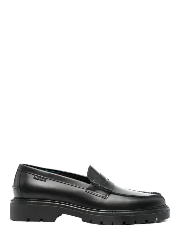 Paul Smith Leather Loafers - Black
