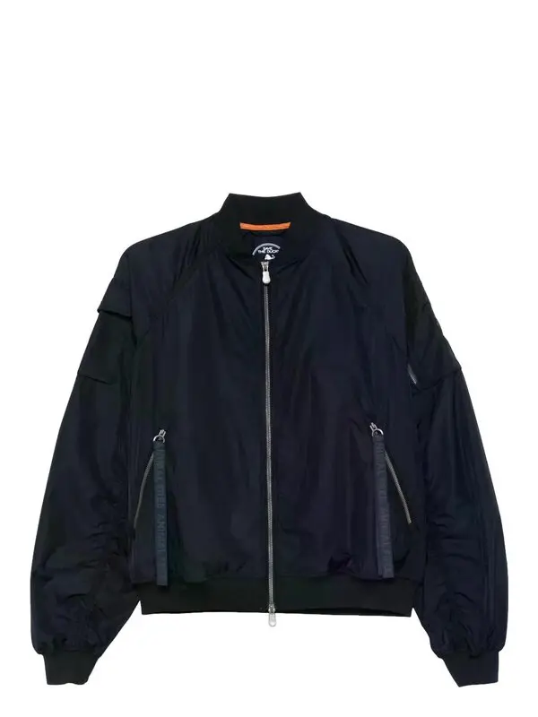 SAVE THE DUCK Zip-up Bomber Jacket - Black