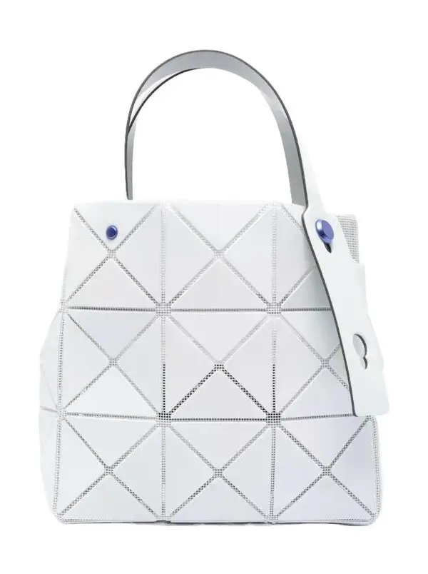 Issey Miyake Geometric-paneled Tote - Grey