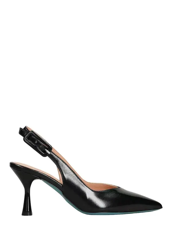 FRATELLI RUSSO 80mm Leather Pumps - Black