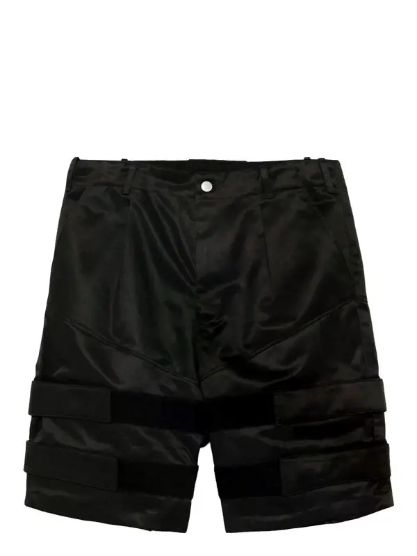 OLLY SHINDER Strap Shorts - Black