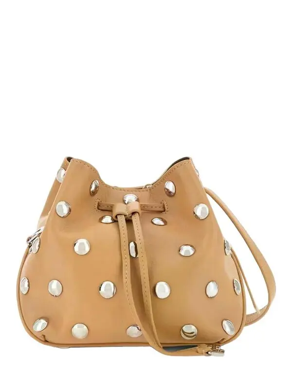 Hogan Hocket Studded Bucket Bag - Neutrals