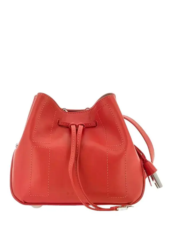 Hogan Mini Hocket Bucket Bag - Red