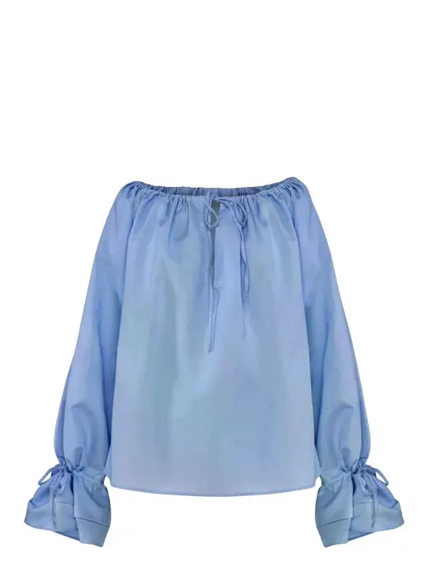 Sleeper Cha-cha Lounge Blouse - Blue
