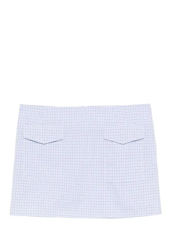 ALFIE Valletta Mini Skirt - Blue