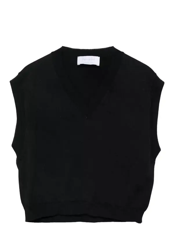 DANIELE FIESOLI Knitted Vest - Black