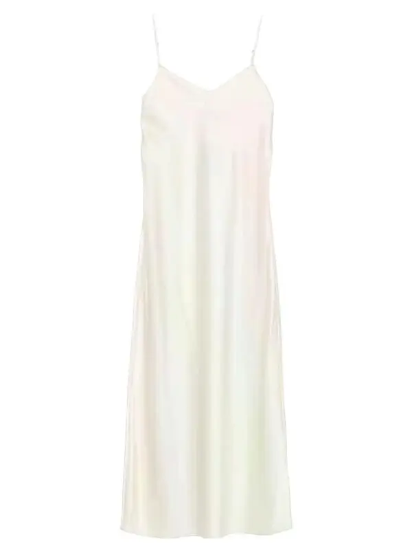 Polo Ralph Lauren Midi Slip Dress - Neutrals