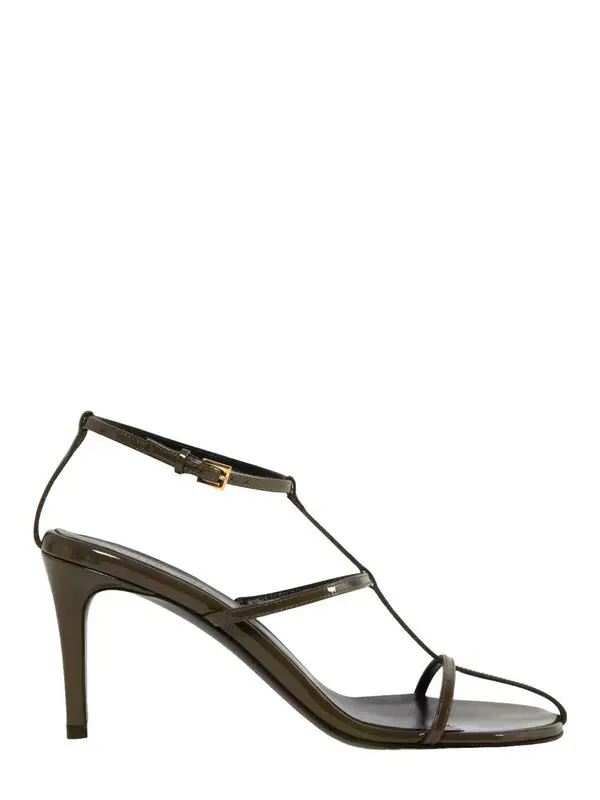 Khaite Cage Heeled Sandals - Green
