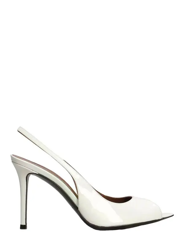 GIUSEPPE ZANOTTI 90mm Intriigo Open Toe Sandals - White
