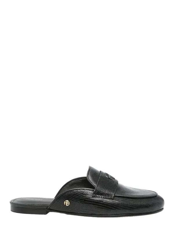 ANINE BING Corrine Mules - Black