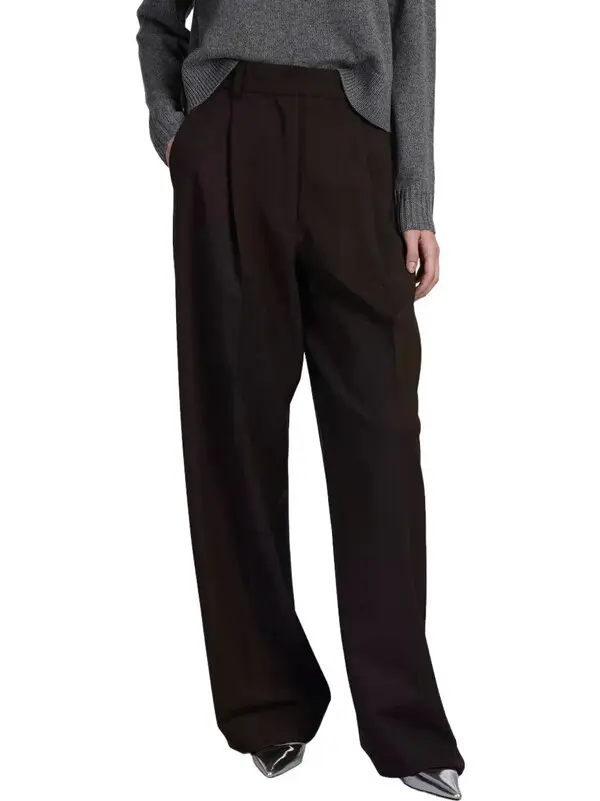 THELATEST Axel Tailored Trousers - Brown