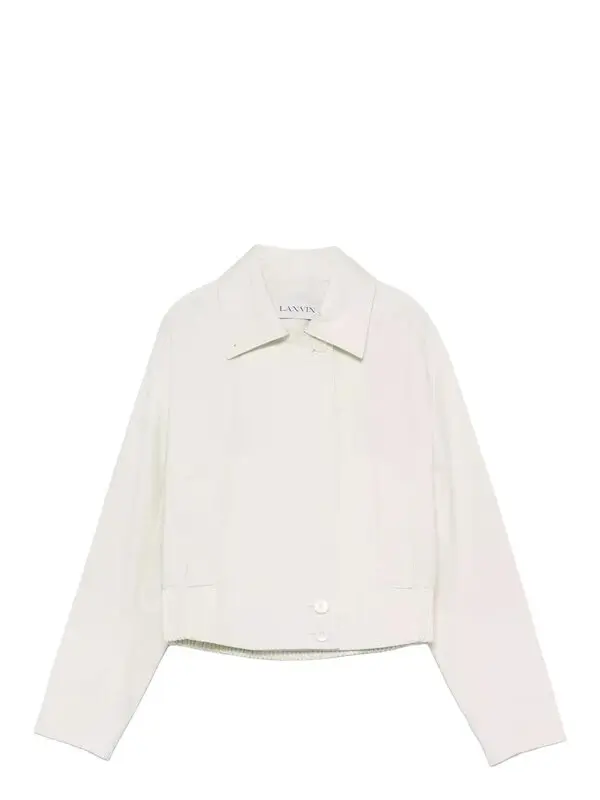 LANVIN Cotton Jacket - Neutrals