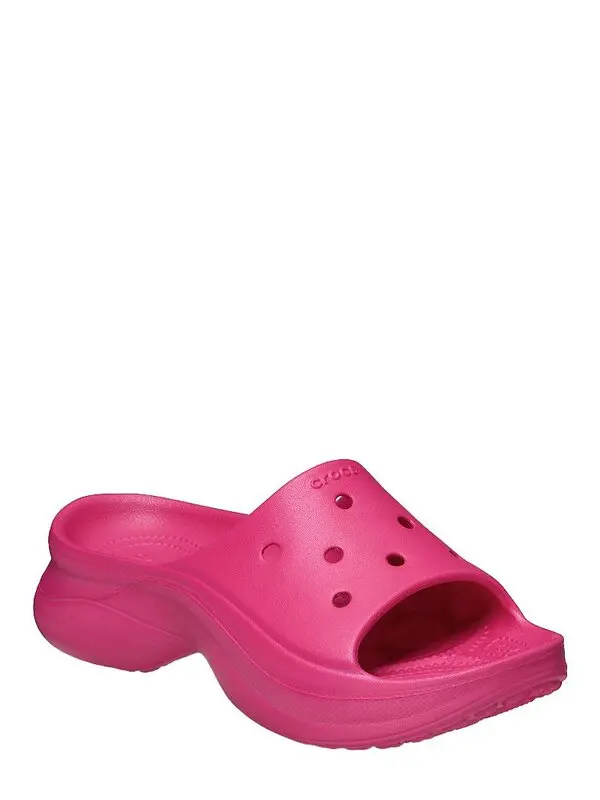 CROCS Bae Slide Sandals - Dragonfruit