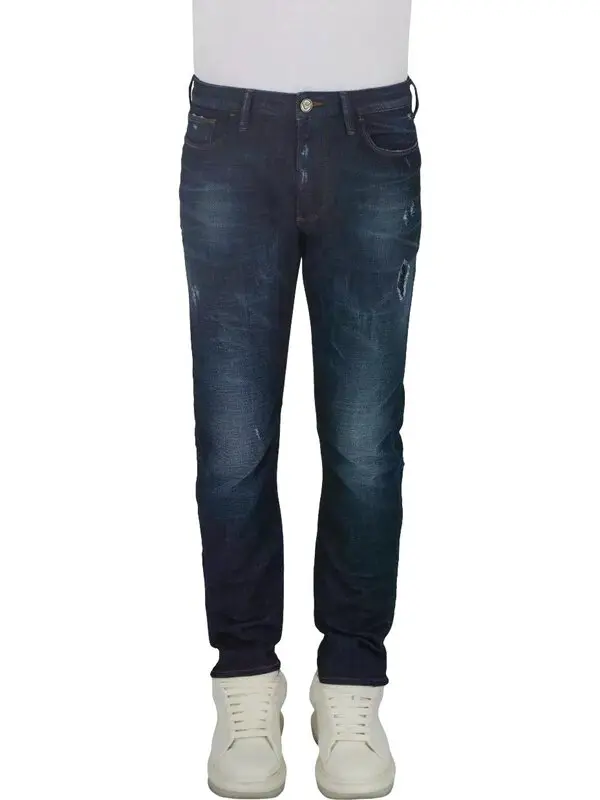 Emporio Armani Straight-leg Jeans - Blue