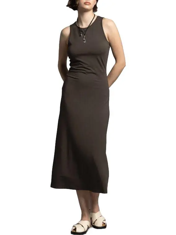 WEEKEND LOS ANGELES Lili Sleeveless Dress - Black Brown