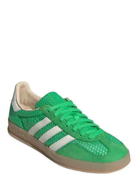 Adidas Gazelle Indoor Sneaker - Energy Green/ Off White/ Beige