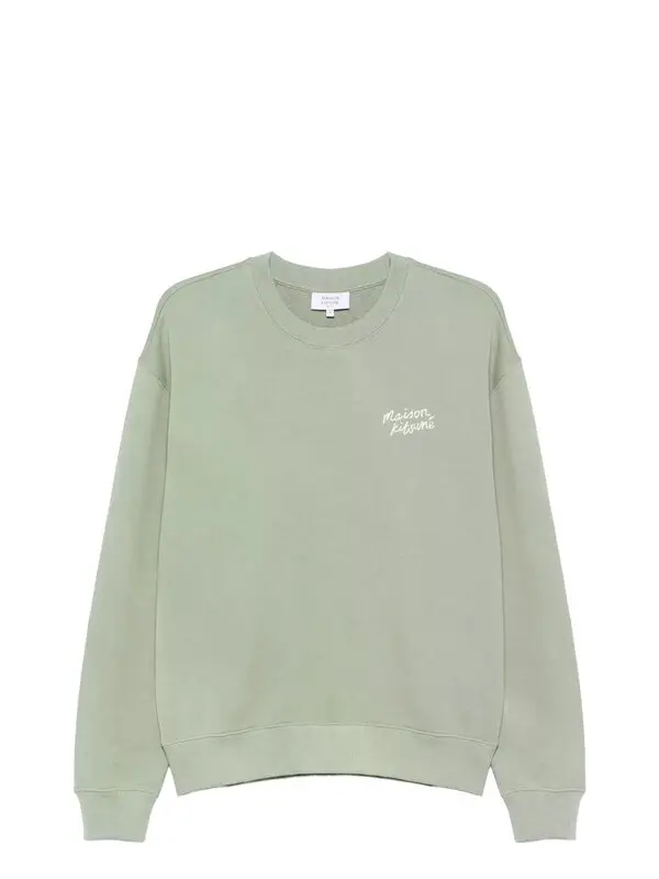 Maison Kitsuné Handwriting Comfort Sweatshirt - Green