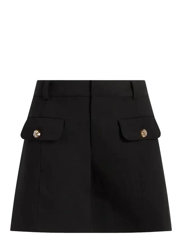 Cinq À Sept Lovina A-line Skirt - Black