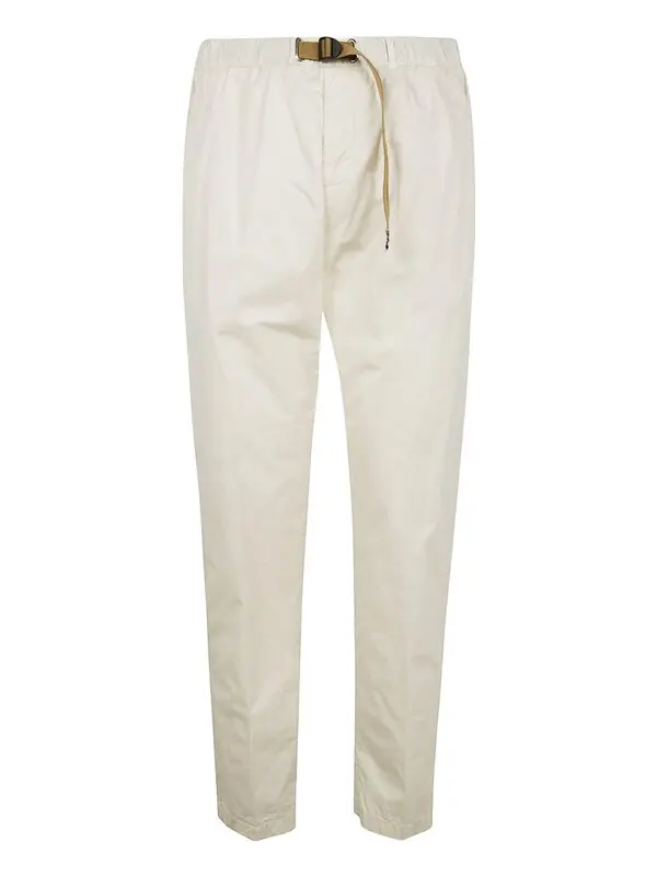 WHITE SAND Long Trousers - White
