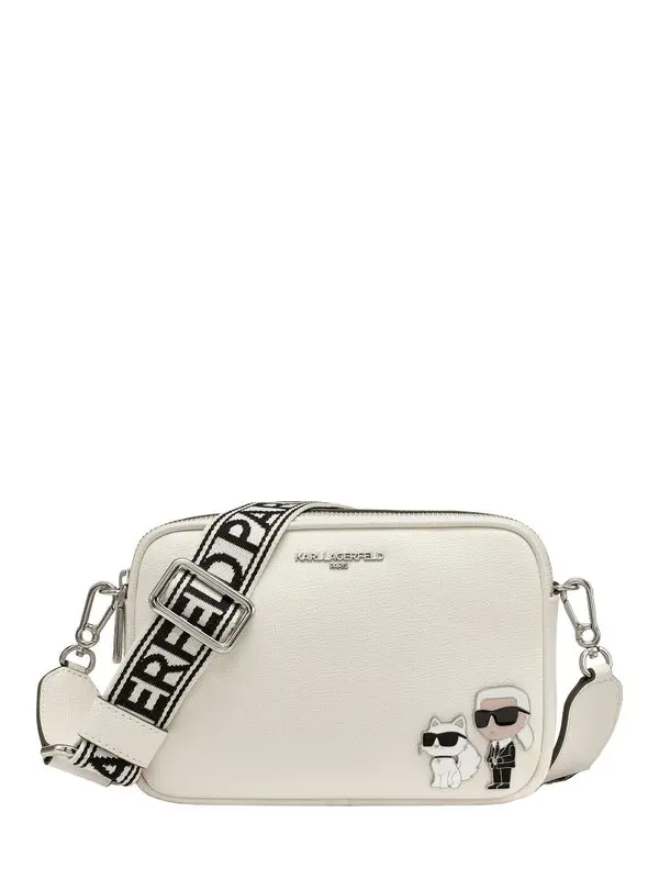 Karl Lagerfeld Paris Maybelle Crossbody Bag - White