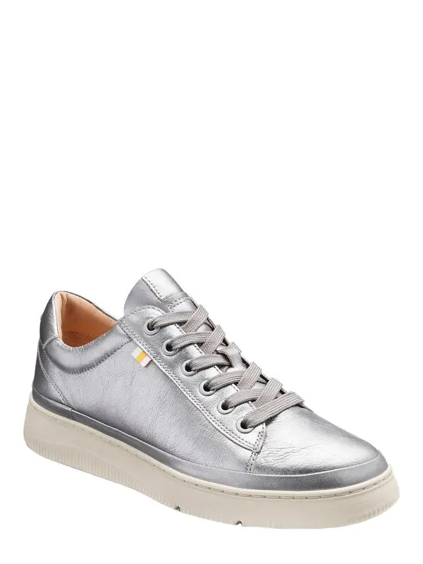Samuel Hubbard Featherlight Laguna Sport Sneakers - Pewter Leather