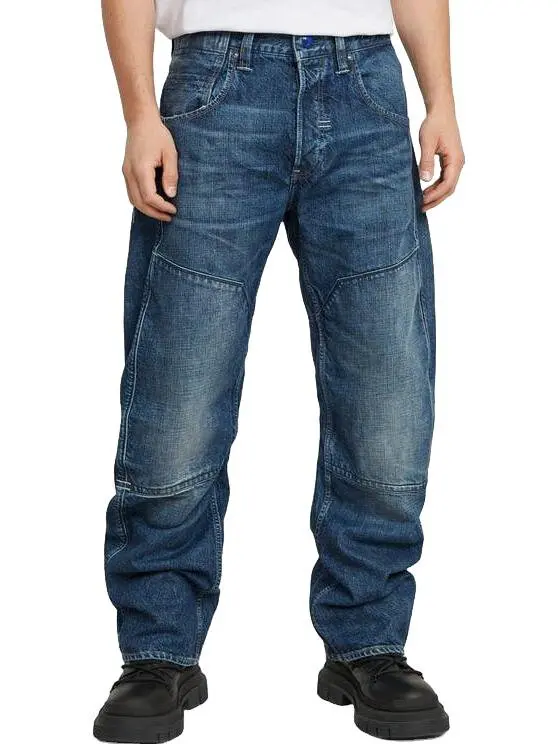 G-star Raw Origins Bend 3d Loose Fit Jeans - Worn In Blue Creek