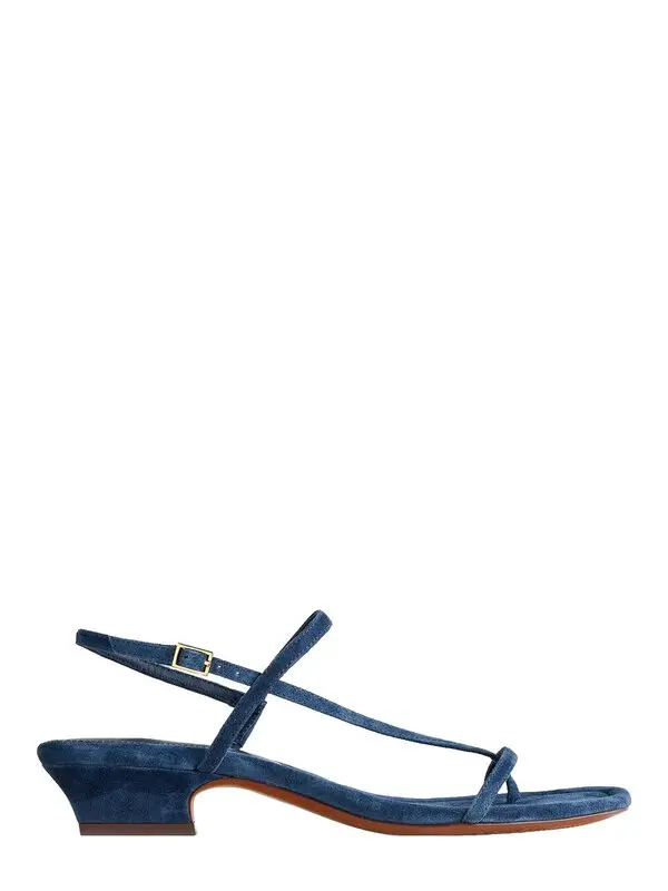 Madewell Maycie Asymmetric T-strap Sandal - Warm Midnight