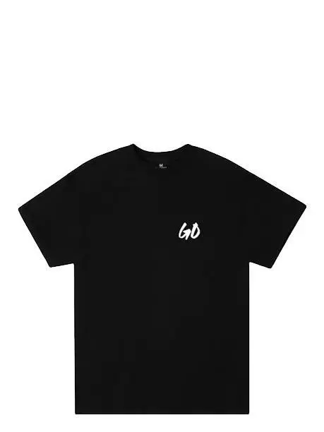 JORDAN Go Logo Tee Shirt - Black