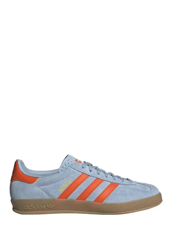 Adidas Gazelle Indoor Sneakers - Wonder Blue/orange/cloud White