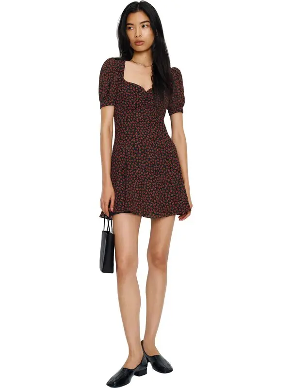 REFORMATION Rebecca Mini Dress - Rowan