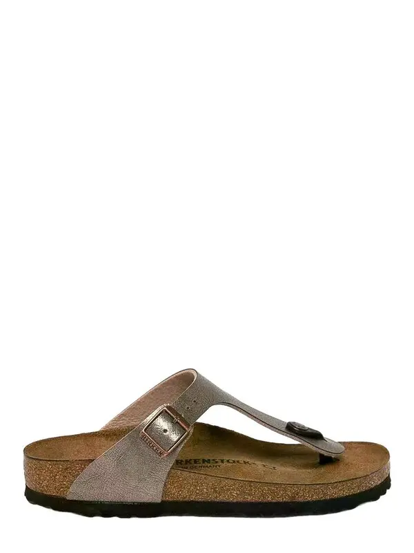 BIRKENSTOCK Gizeh Metallic Thong Sandals - Neutrals