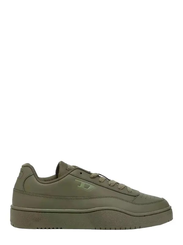 DIESEL Leather Sneakers - Green