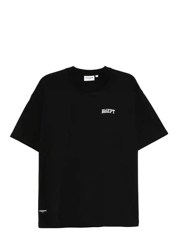 CHOCOOLATE Embroidered Logo T-shirt - Black
